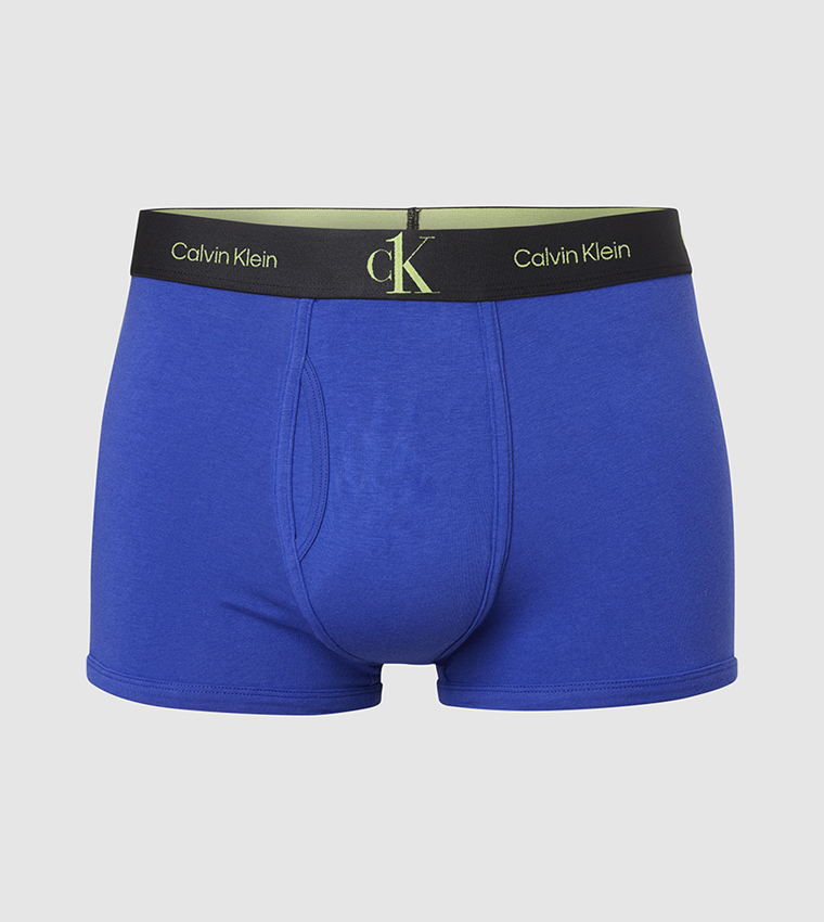 Buy Calvin Klein Logo Printed Trunk In Blue | 6thStreet UAE
