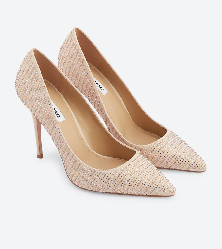 Buy Dune London Boujee Di Pointed Toe High Heel Pumps Pink In Pink | 6thStreet Bahrain