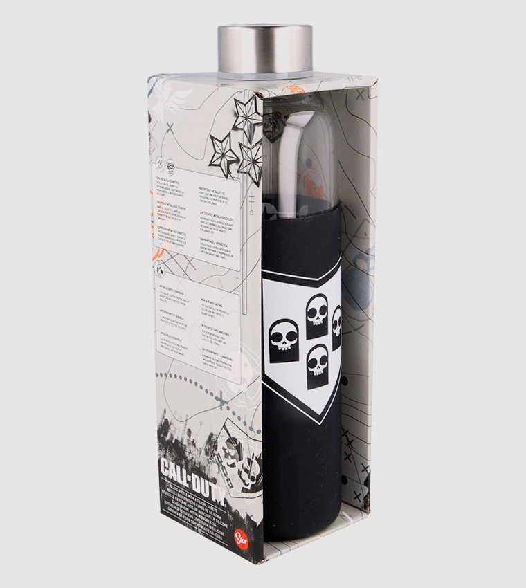 Buy CALL OF DUTY Stor Call Of Duty Water Bottles 380 Ml In Black ...