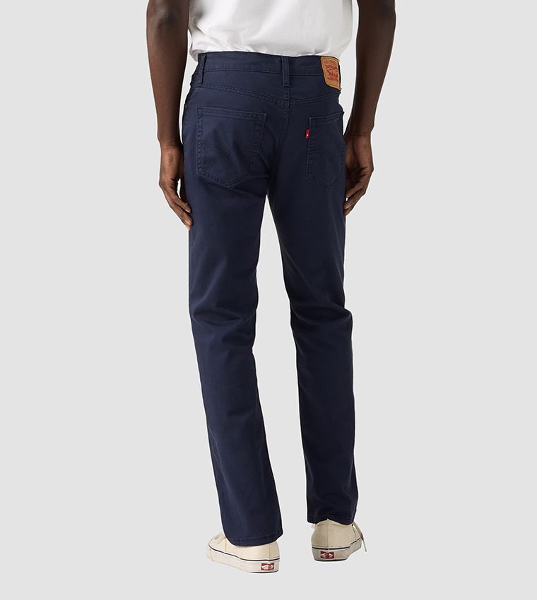Buy Levi's 511™ Washed Mid Rise Slim Fit Jeans In Navy | 6thStreet UAE