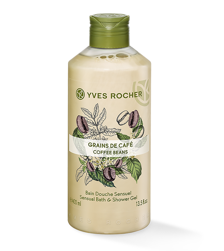 Buy Yves Rocher Shower Gel Grains De Cafe Bottle 400 Ml In Multiple ...
