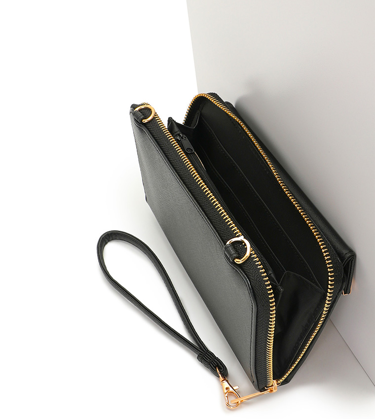 Buy Ardene Wallets Black In Black | 6thstreet Qatar