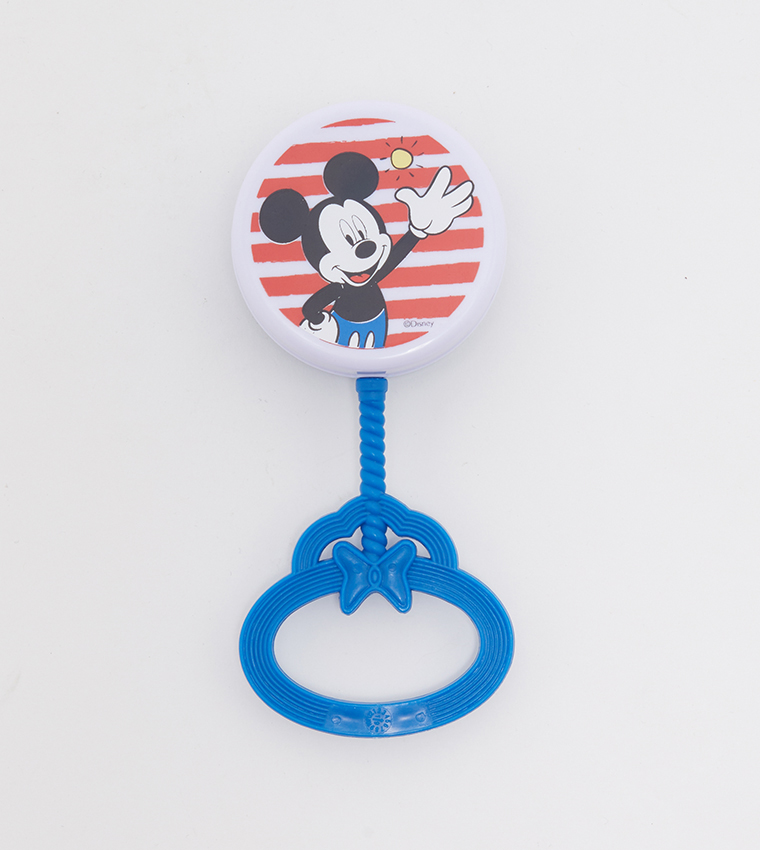 Buy R&B Kids Disney Mickey Mouse Baby Rattle/Shaker In Multiple Colors ...