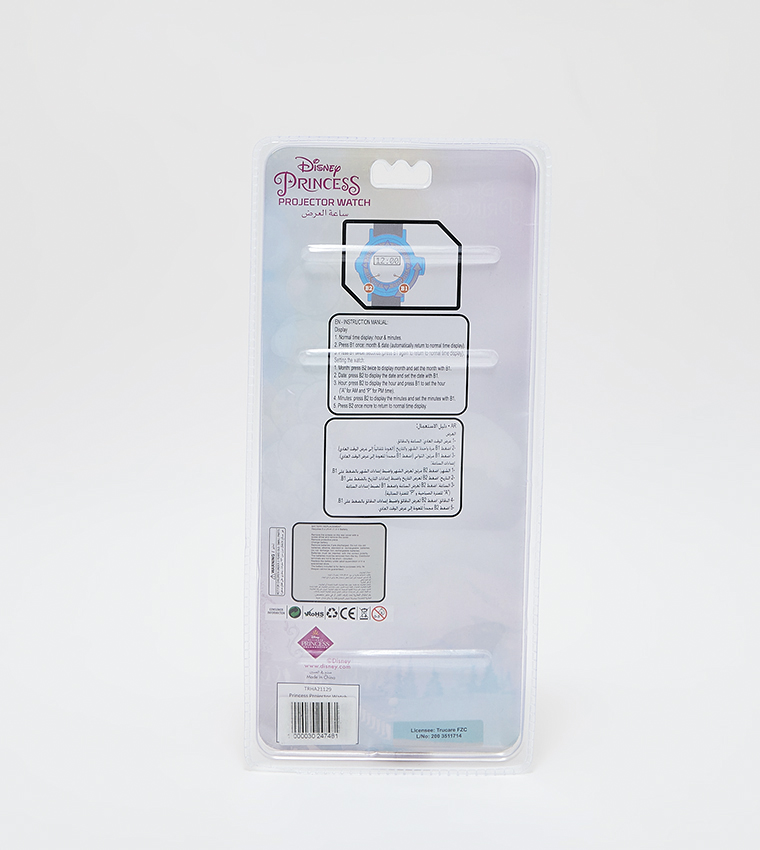 Buy DISNEY PRINCESS Princess Projector Watch In Pink | 6thStreet UAE
