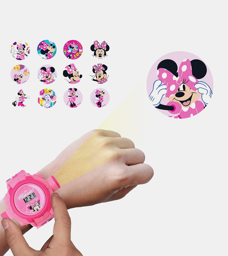 Buy Disney Disney Projector Watch 12 Projections In Pink | 6thStreet UAE