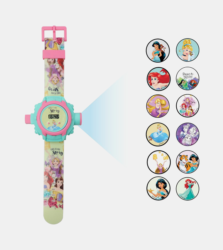 Buy DISNEY PRINCESS Princess Projector Watch In Multiple Colors ...