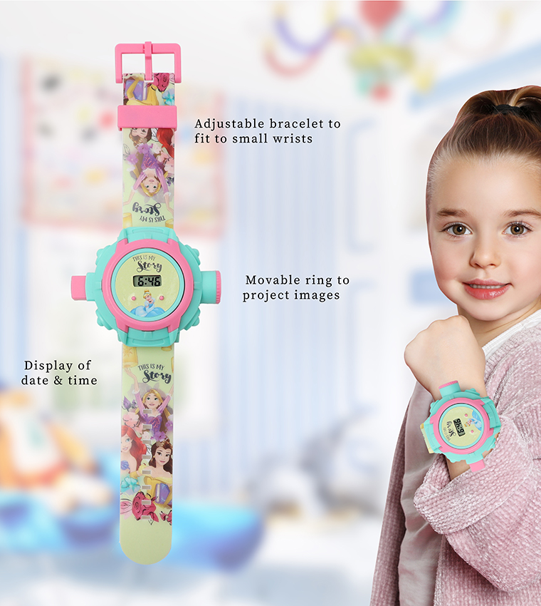 Buy DISNEY PRINCESS Princess Projector Watch In Multiple Colors ...