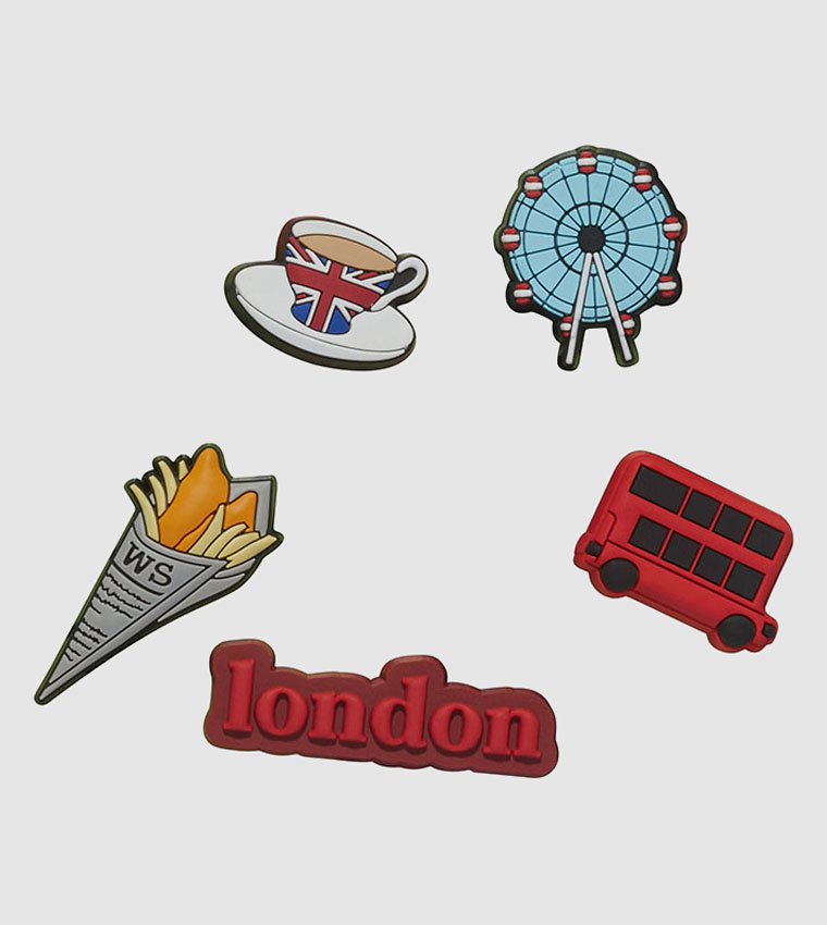 Buy Crocs London Wanderlust Collection 5 Pack In Multiple Colors ...