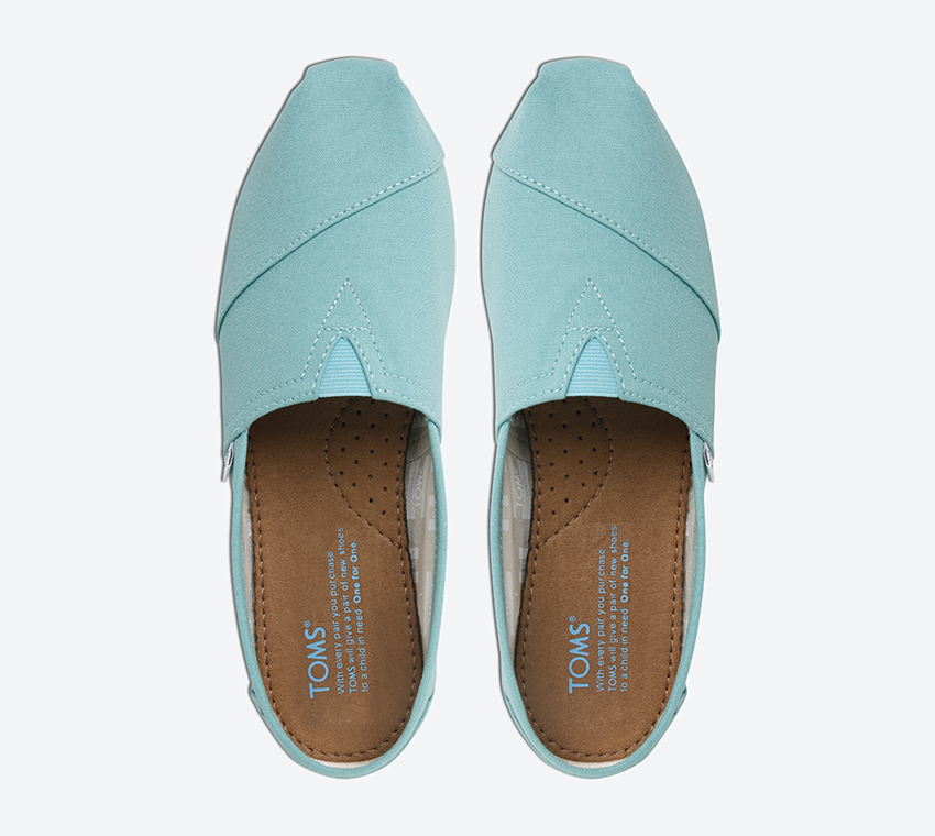 Buy Toms Espadrilles Green 10009732 In Turquoise | 6thStreet Qatar