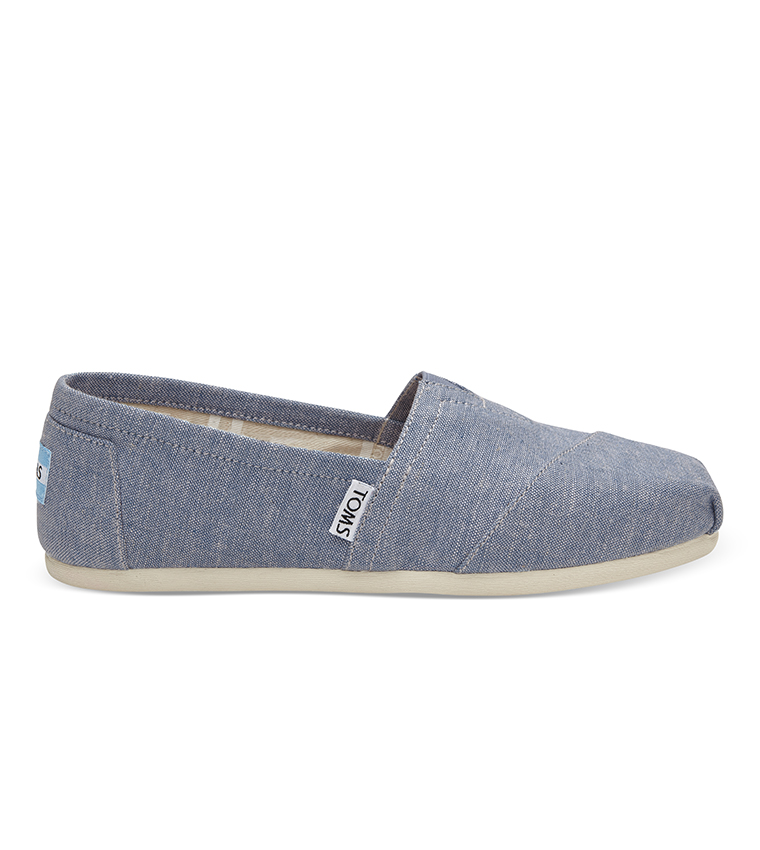 Buy Toms Seasonal Classic Espadrilles Blue In Blue | 6thStreet Qatar