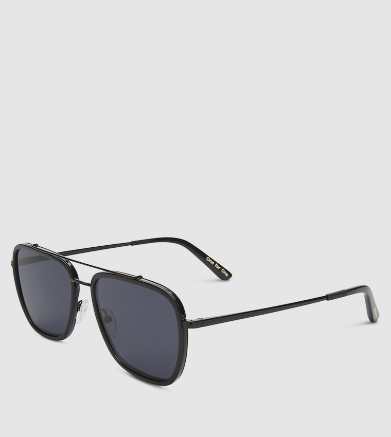 Buy Toms Irwin Square Sunglasses In Black | 6thStreet Qatar