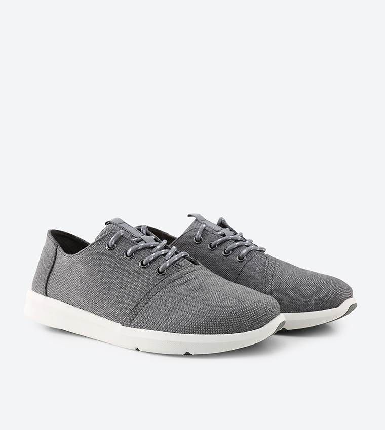 Buy Toms Men's Del Rey Sneakers Grey In Grey | 6thStreet Qatar