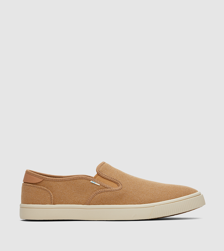 Buy Toms Baja Woven Slip On Shoes In Brown | 6thStreet Qatar