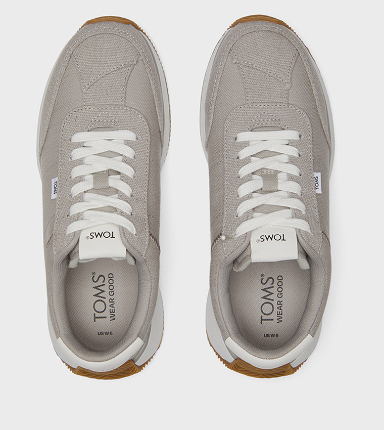 Buy Toms WYNDON Lace Up Casual Shoes In Grey | 6thStreet Qatar