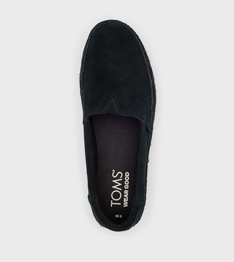 Buy Toms VALENCIA Platform Espadrilles In Black | 6thStreet Bahrain
