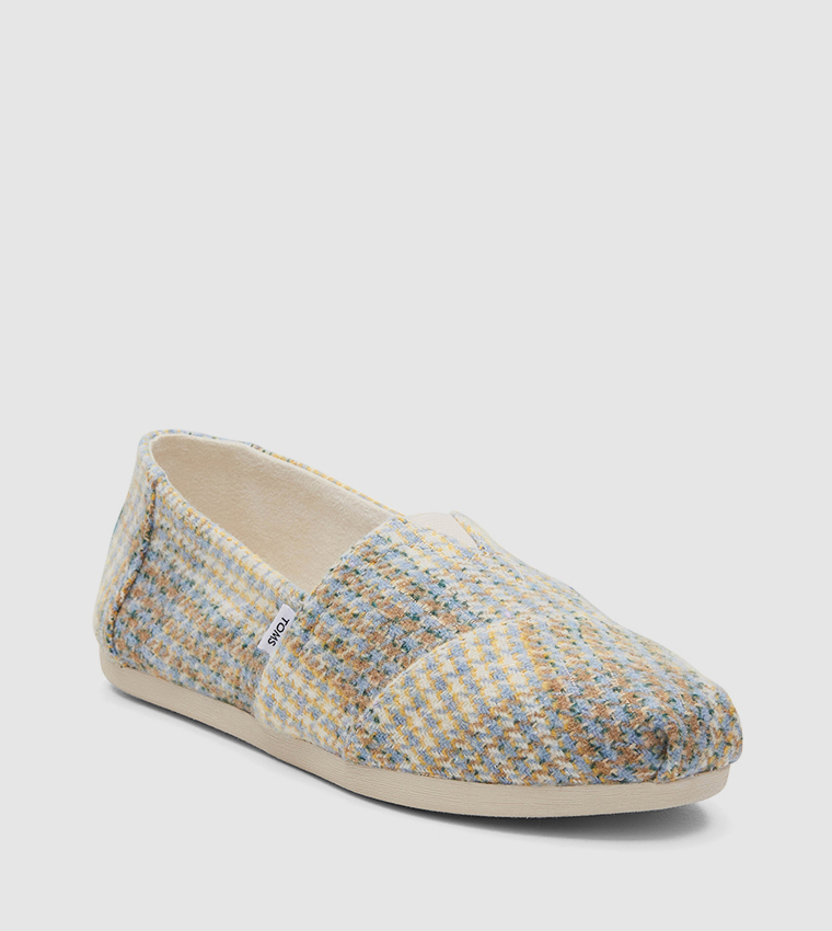 Buy Toms ALPARGATA Slip On Casual Shoes In Beige | 6thStreet UAE