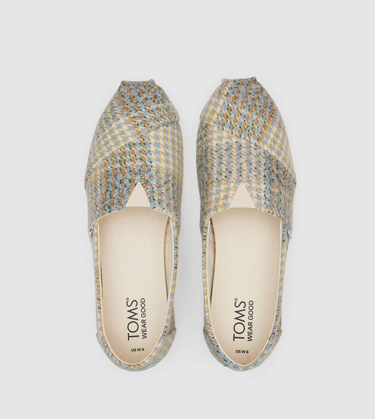 Buy Toms ALPARGATA Slip On Casual Shoes In Beige | 6thStreet UAE