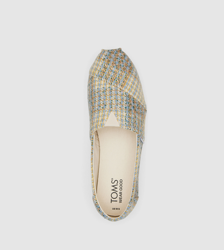 Buy Toms ALPARGATA Slip On Casual Shoes In Beige | 6thStreet UAE