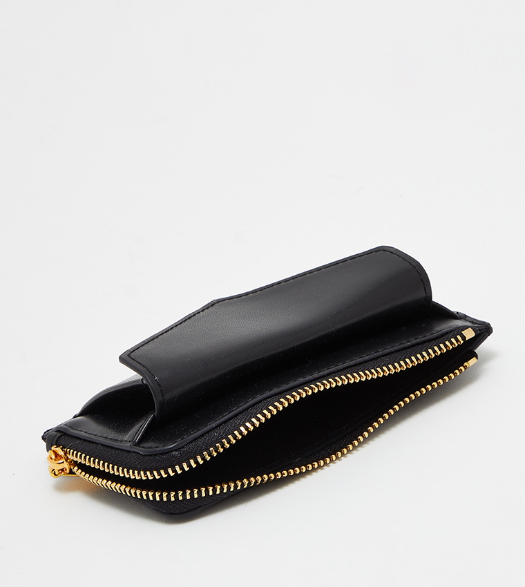 Buy Charles & Keith Eudora Envelope Card Holder In Black | 6thStreet UAE