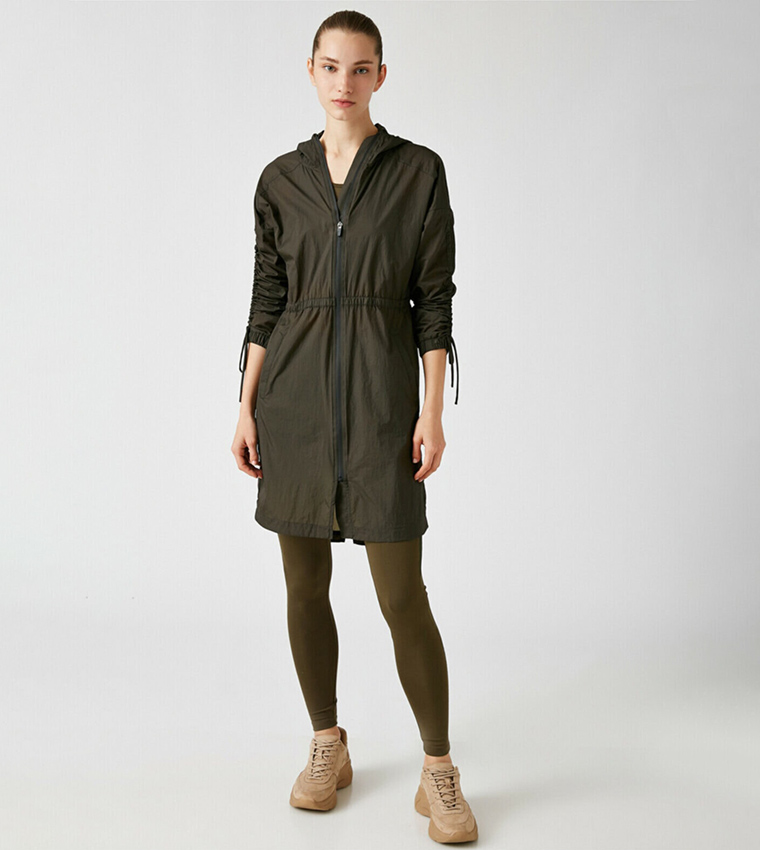 Buy Trendyol Ebru Salli Loves Jacket In Green | 6thStreet Bahrain