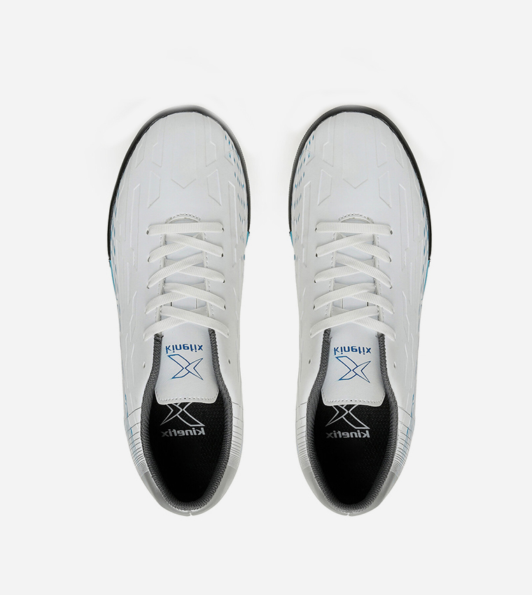 Buy Kinetix BRETON TF 3PR Printed Football Shoes In White | 6thStreet UAE