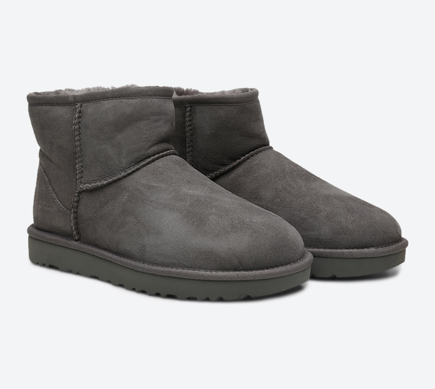 Buy Ugg Classic Mini Boots Grey 1016222 In Grey | 6thStreet Qatar