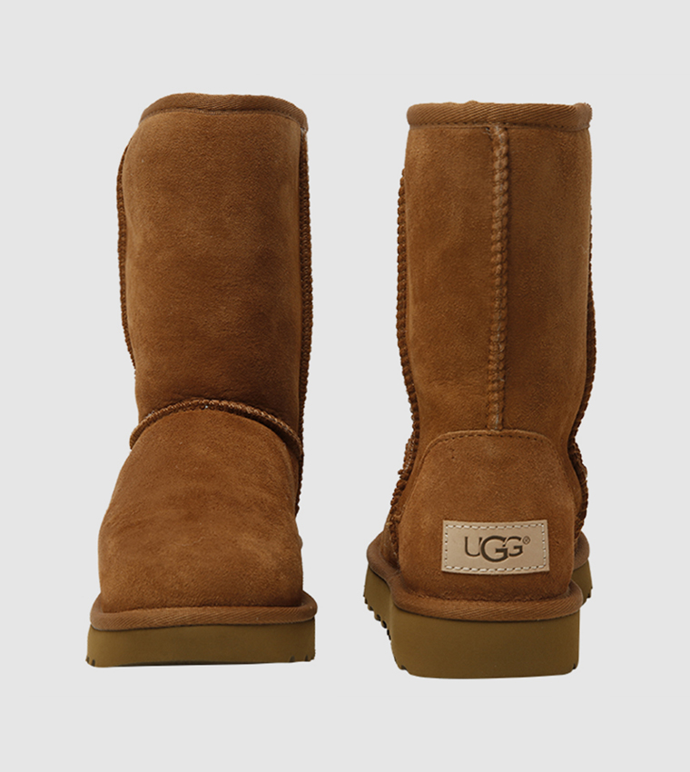 Buy Ugg Classic Short II Boots Brown In Brown | 6thStreet Qatar