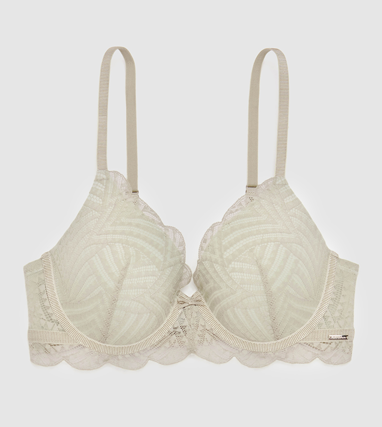 Buy La Vie En Rose Lightly Lined Memory Foam Bra In Beige | 6thStreet ...