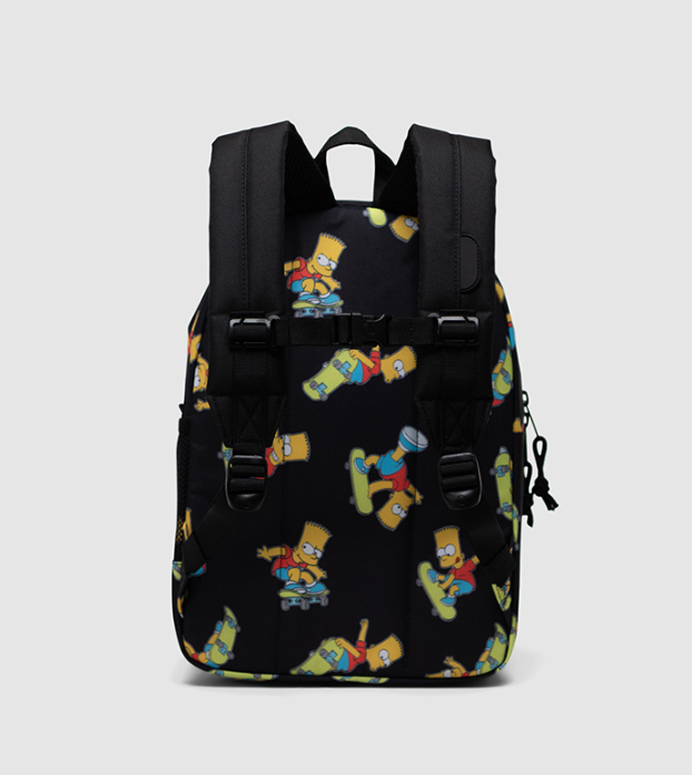 Buy Herschel Bart Simpson Heritage Youth Backpack In Black | 6thStreet UAE