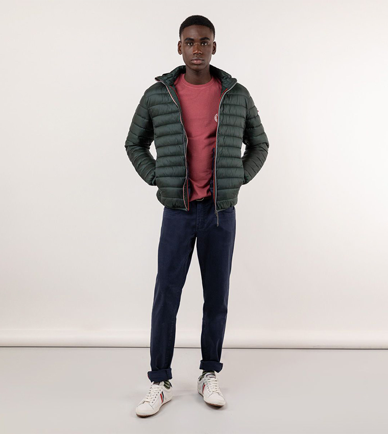 Buy El Ganso Solid Long Sleeves Puffer Jacket In Green | 6thStreet Kuwait