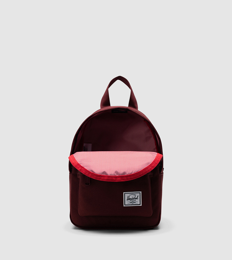 Buy Herschel Classic Mini Backpack In Maroon | 6thStreet Qatar