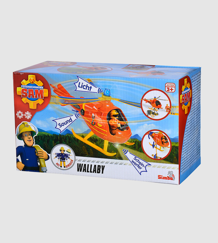 Buy Simba Fireman Sam Helicopter Wallaby Incl. Figure In Multiple ...