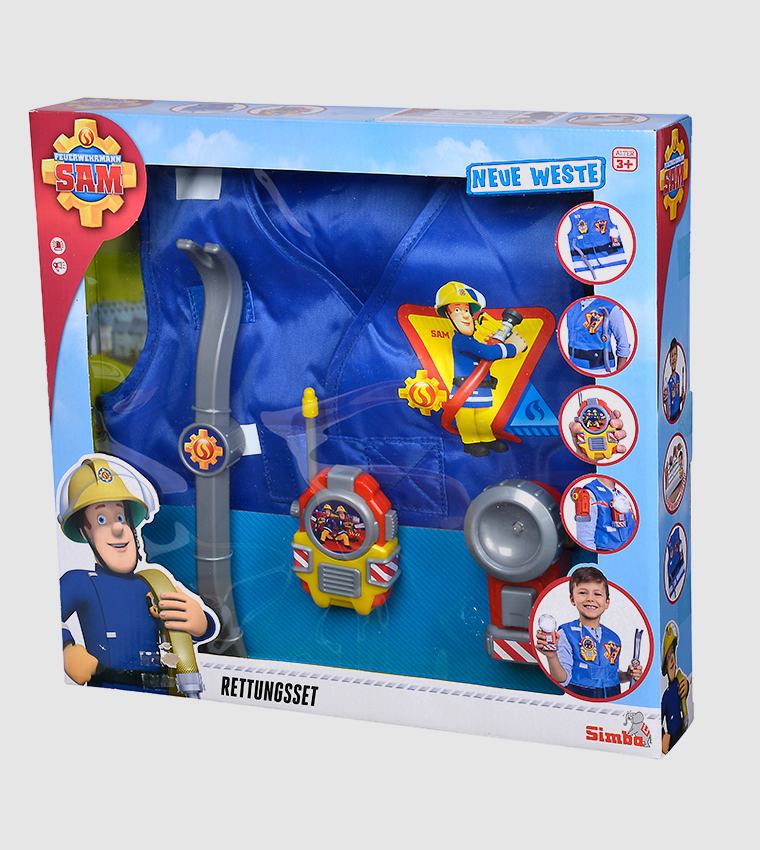 Buy Simba Fireman Sam Fireman Rescue Set In Blue | 6thStreet Kuwait