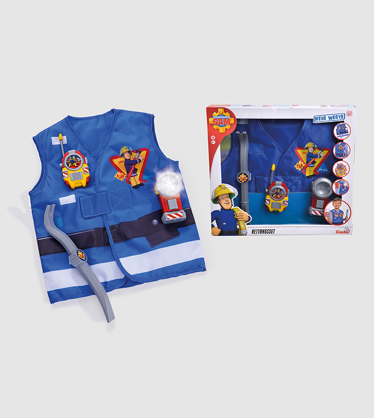 Buy Simba Fireman Sam Fireman Rescue Set In Blue | 6thStreet Qatar