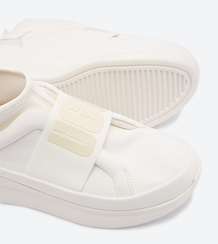 Buy Ugg Neutra Round Toe Trendy Sneakers White In White | 6thStreet Qatar
