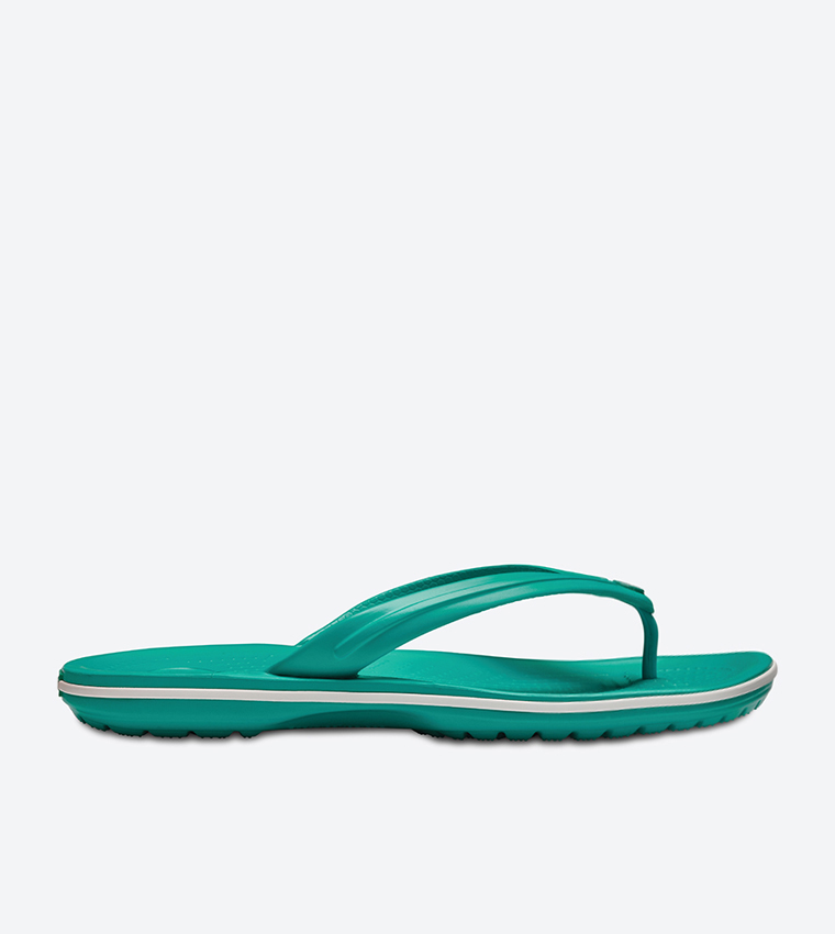 Buy Crocs Crocband Flip Flops Green 11033 38O In Green | 6thStreet UAE