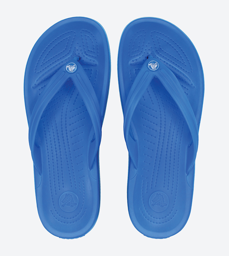 Buy Crocs Crocband Flip Flops Blue 11033 49Z In Blue | 6thStreet UAE