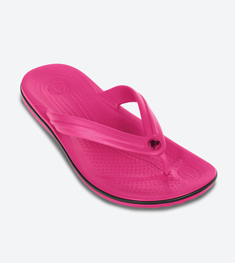 Buy Crocs Crocband Flip Flops Pink 11033 6X0 11033 6X0 In Pink ...