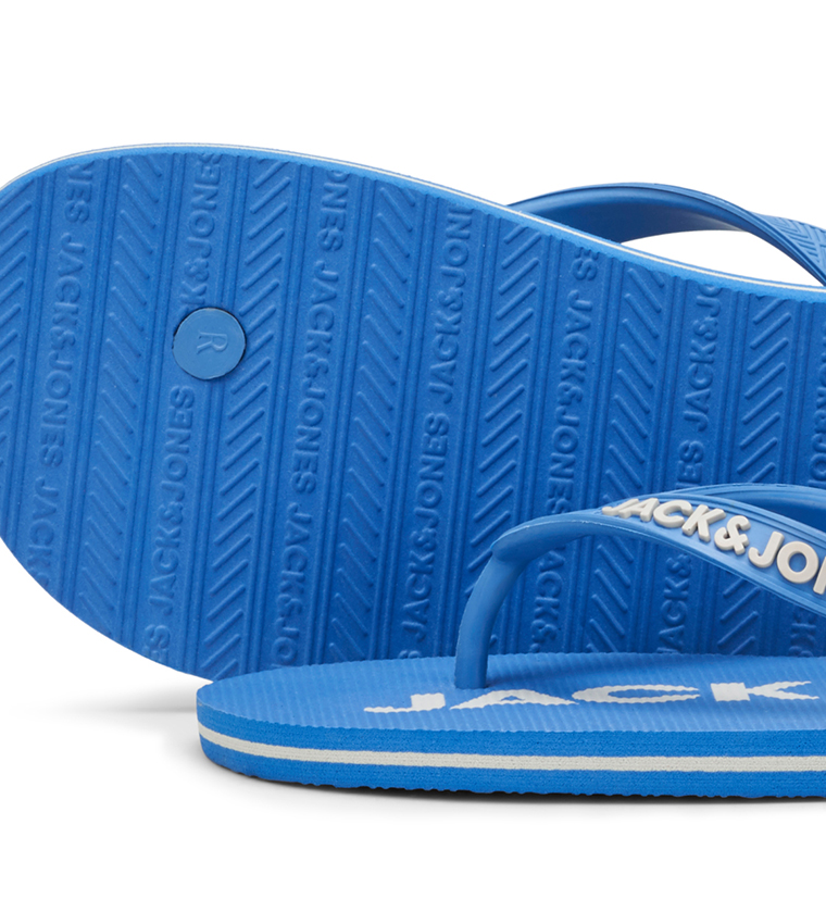 Buy Jack & Jones Pair Of Flip Flops Blue In Blue | 6thStreet Oman