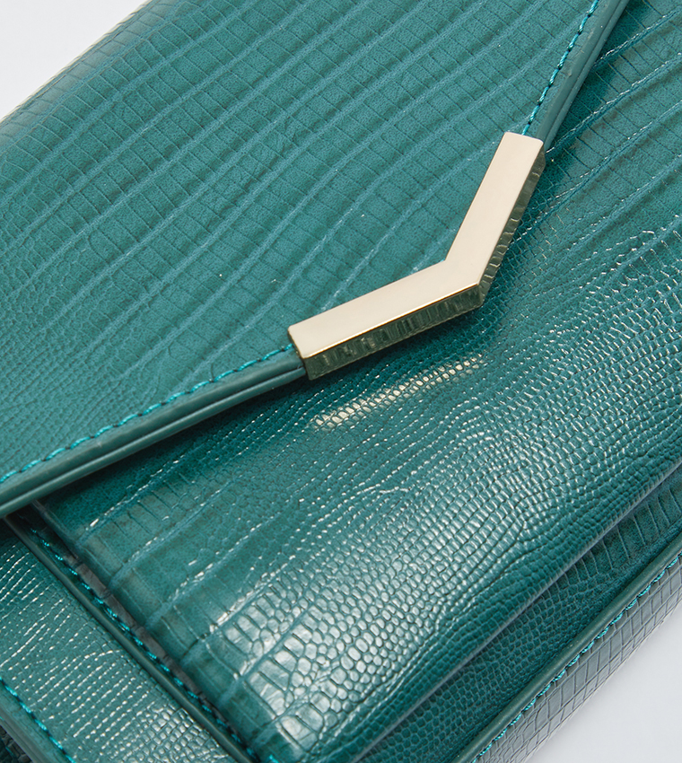 Buy ZAHA @ CCC Small Size Zip Clouser Cross Body Mint In Green ...