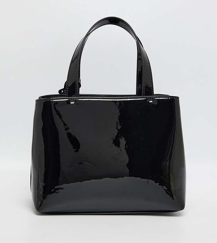 Buy Nine West Logo Detail Handheld Bag In Black | 6thStreet UAE