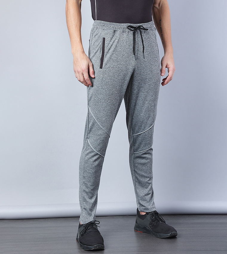 Buy HIS & HERS Reflector Piped Track Pants With Front Reflector ...