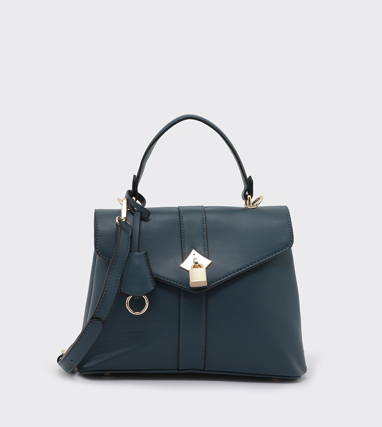 Buy CCC Classic Top Handle Bag In Blue | 6thStreet UAE