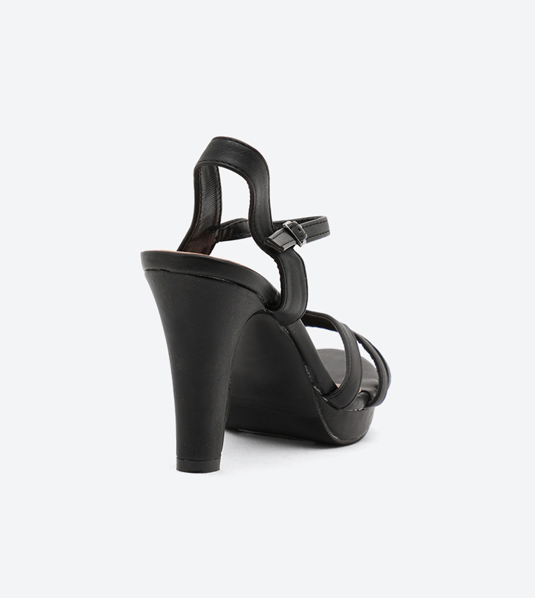 Buy ZAHA @ CCC Sandals Black In Black | 6thStreet UAE