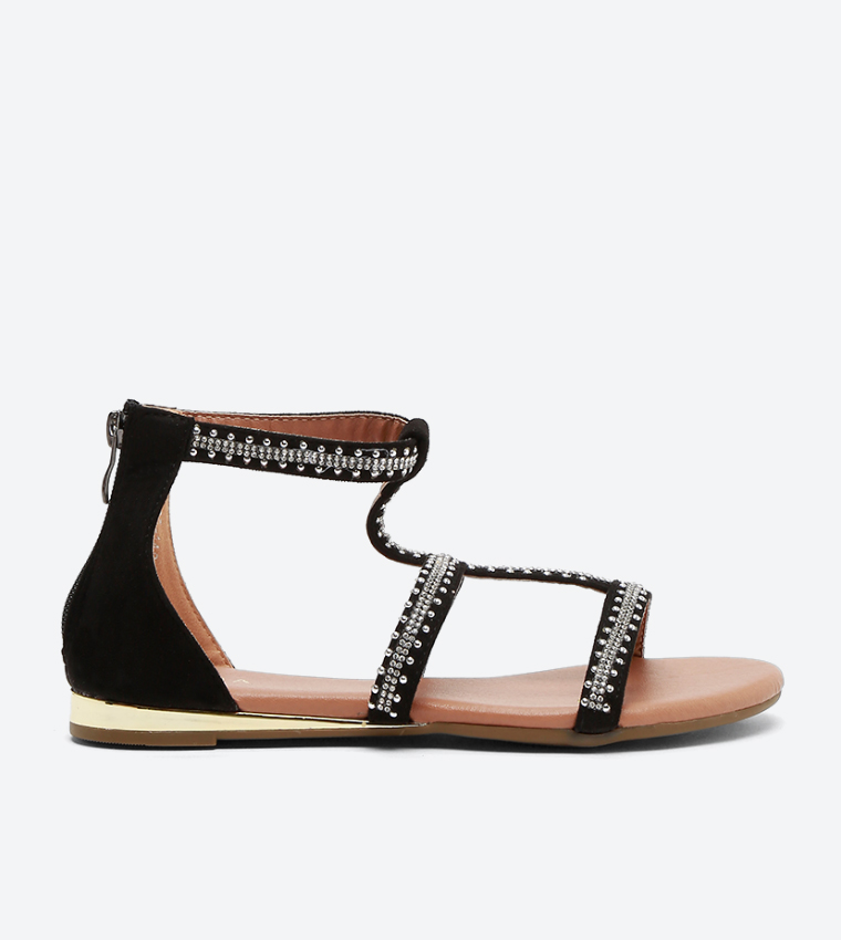 Buy ZAHA @ CCC Sandals Black In Black | 6thStreet UAE