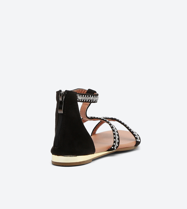Buy ZAHA @ CCC Sandals Black In Black | 6thStreet UAE