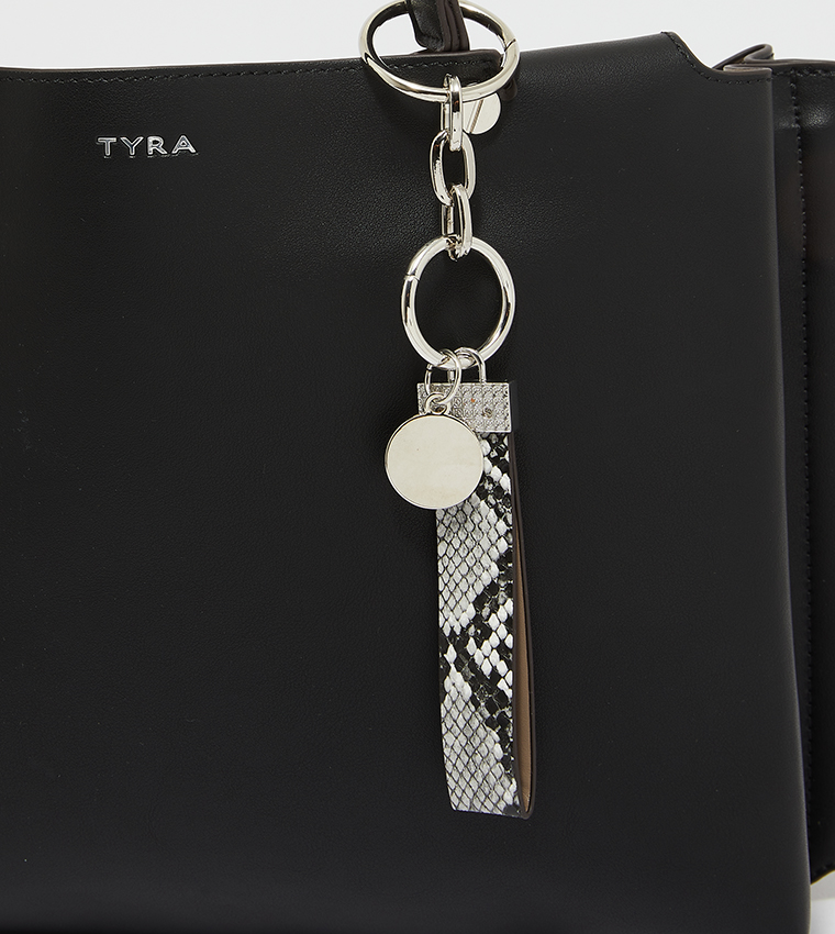 Buy Tyra Classic Top Handle Bag In Black | 6thStreet UAE