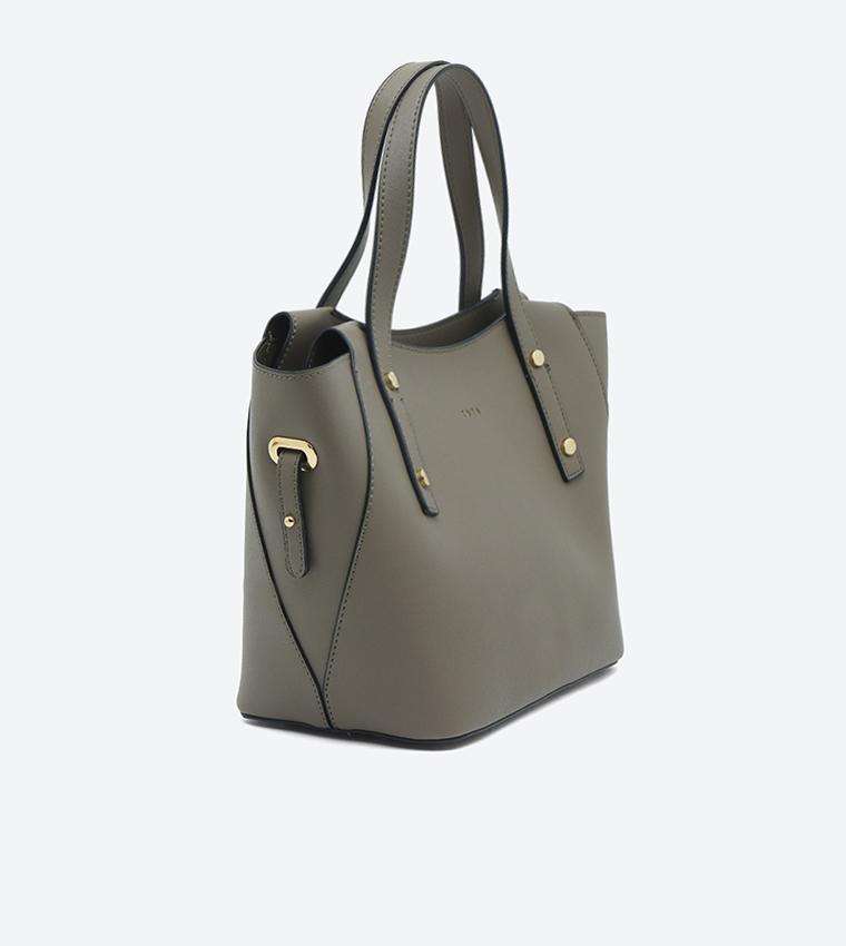 Buy ZAHA @ CCC Tote Bag Grey In Grey | 6thStreet Qatar