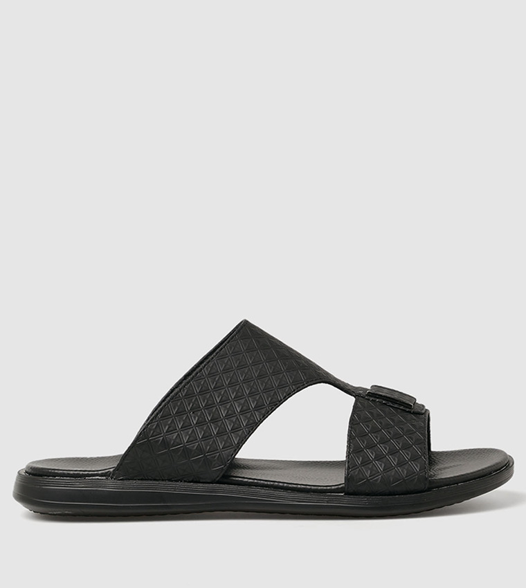 Buy HIS & HERS Arabic Comfort Sandals In Black | 6thStreet Oman