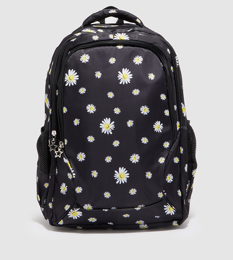 Buy Austin Reed @ CCC Girl's Floral Printed Backpack In Black ...